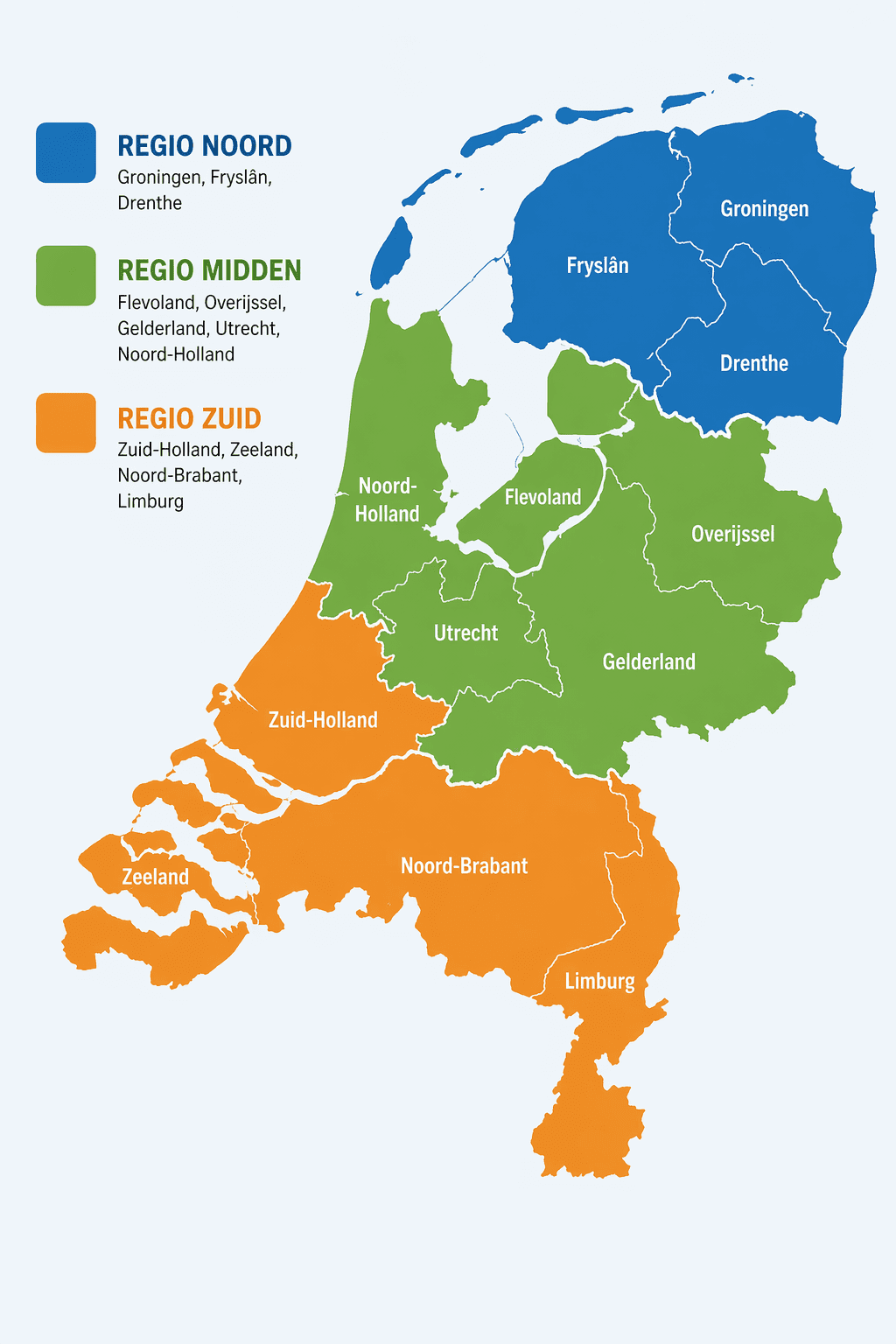 Schoolvakanties Regio Zuid Nederland - Schoolvakanties Nederland